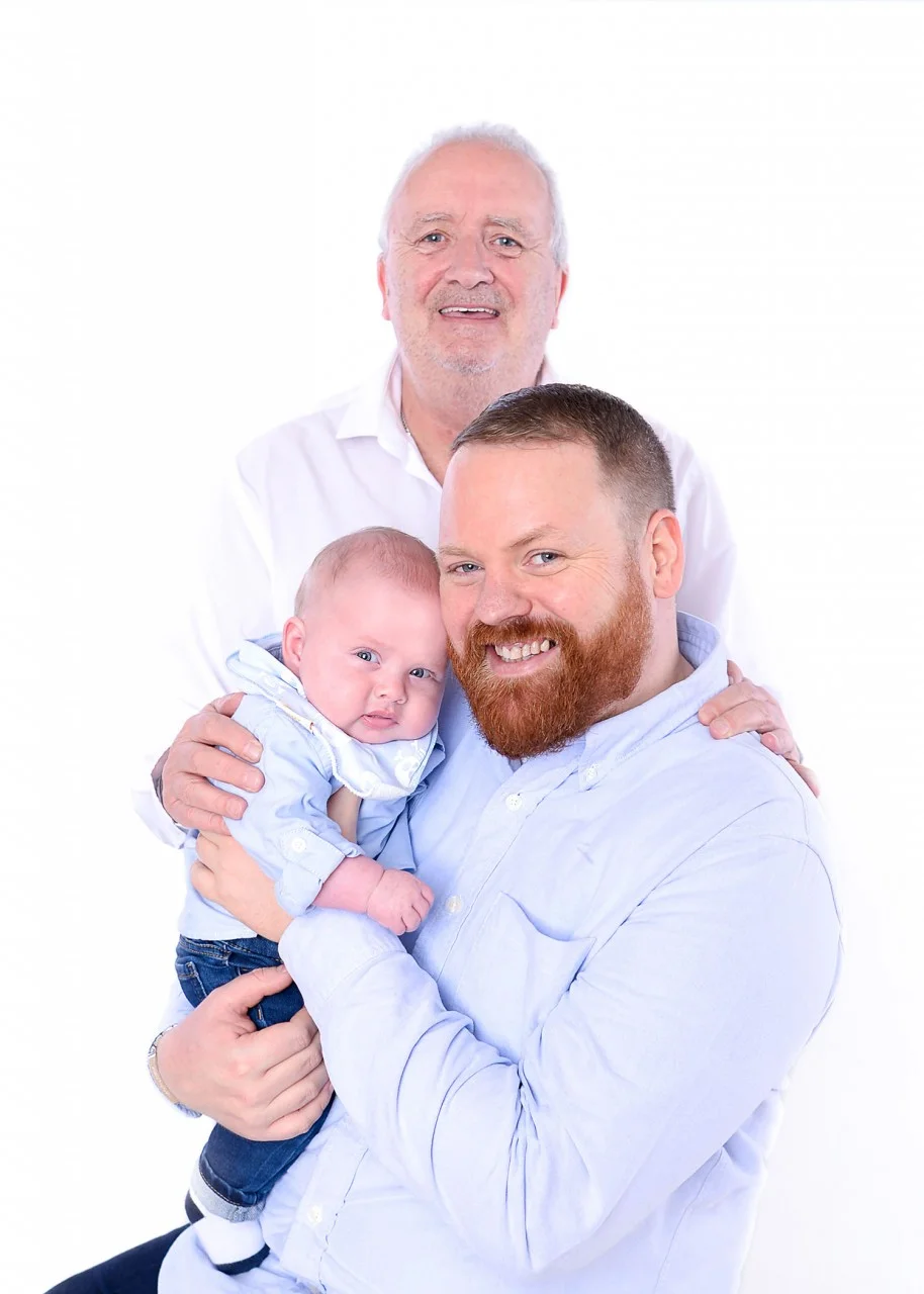 Generation Photography of Henry, his father, and grandfather – Glasgow